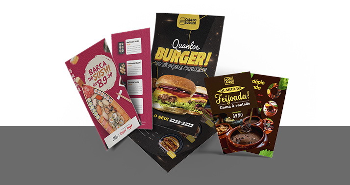 Folhetos, Folders, Flyers e Panfletos